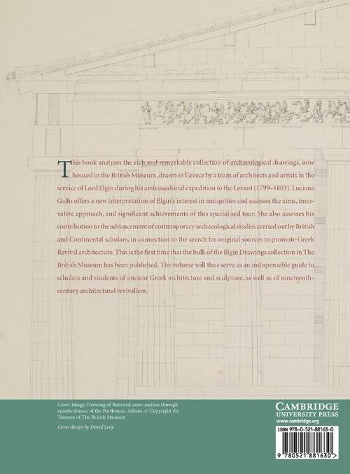 Lord Elgin and Ancient Greek Architecture, Luciana Gallo | Boek ...