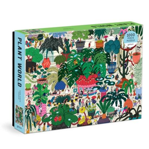 Plant World 1000 Piece Puzzle, Galison | Puzzel | 9780735376434 | Bruna