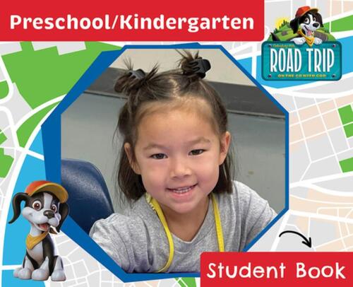 Vbs 2025 Road Trip Preschool/Kindergarten Student Book (Pkg of 6): On ...