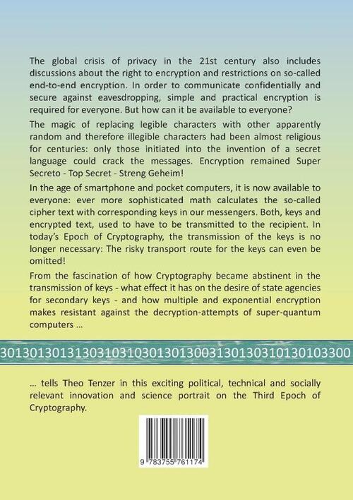Super Secreto - The Third Epoch of Cryptography, Theo Tenzer | Boek ...