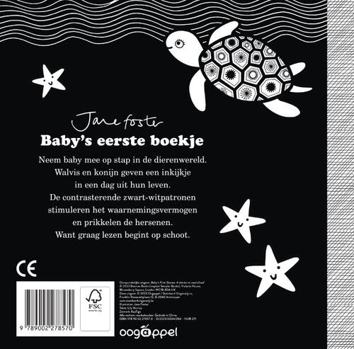 Baby's eerste boekje: Walvis & Konijn, Jane Foster | Kartonboekje ...