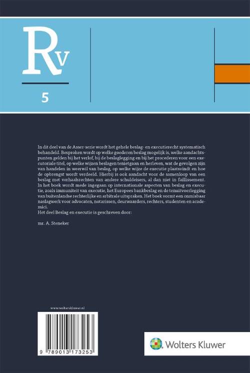 Beslag en executie, Wolters Kluwer Nederland B.V. | Boek ...
