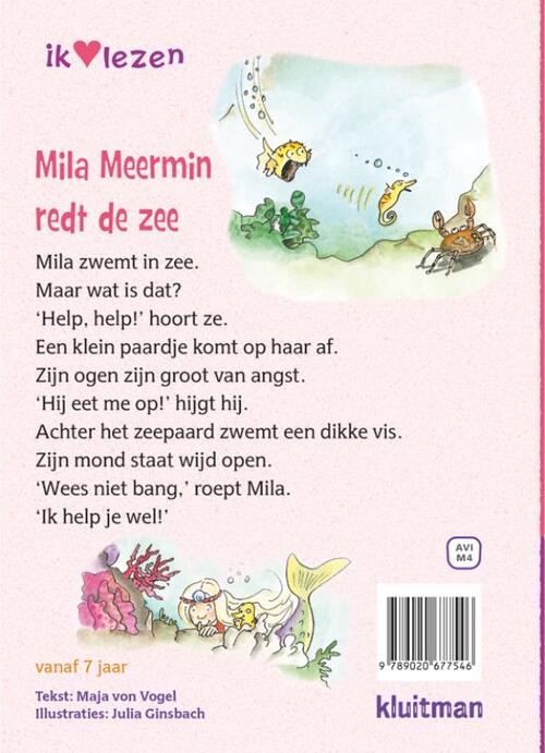 Mila Meermin redt de zee, Maja Von Vogel | Boek | 9789020677546 | Bruna