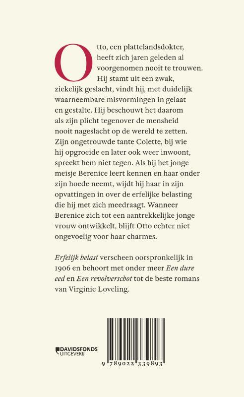 Erfelijk belast, Virginie Loveling | Boek | 9789022339893 | Bruna