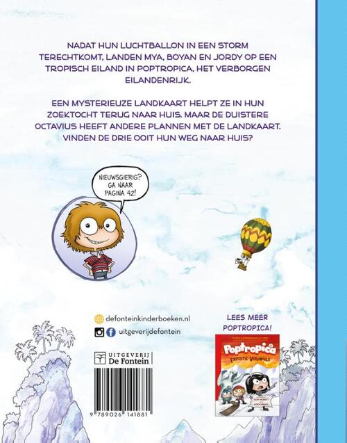 Poptropica 1 - Het geheim van de landkaart, Jack Chabert, Kory Merritt ...