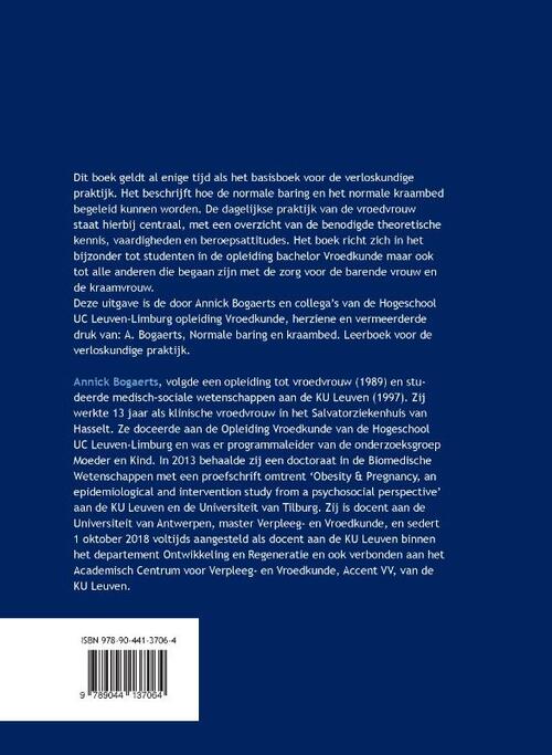 Vroedkunde, Annick Bogaerts | Boek | 9789044137064 | Bruna