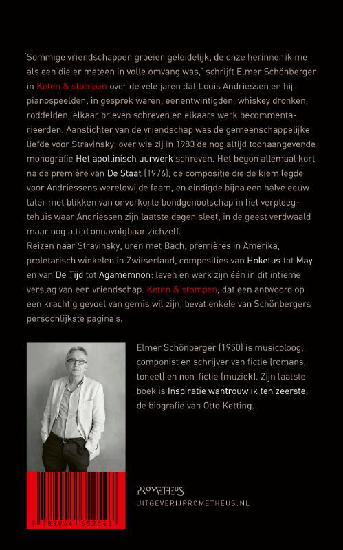 Keten & stompen, Elmer Schönberger | Boek | 9789044652543 | Bruna