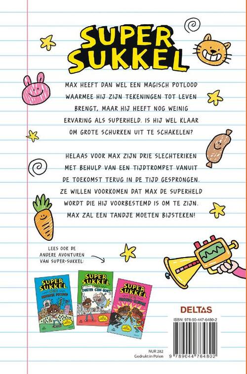 Super Sukkel en de tijdtrompet, Jess Bradley | Boek | 9789044764802 | Bruna