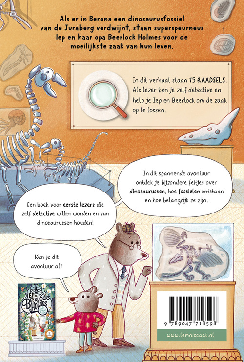 Iep en Beerlock Holmes. De zaak van het dinosaurusfossiel, Kristyna ...
