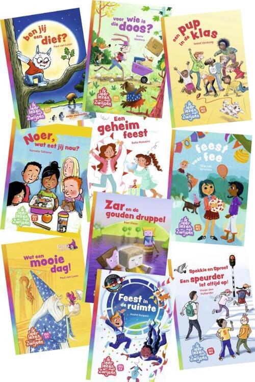 Pakket Top 10 ik leer lezen met Zwijsen (10 titels) | Pakket ...