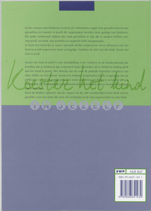 Koester het kind in jezelf, H. Rutgers, T. van der Heijden | Boek ...