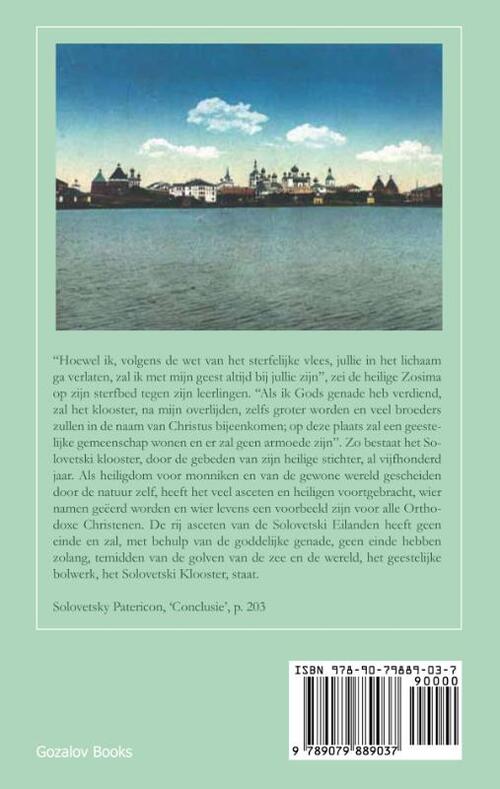 Solovetski Patericon, Anoniem Auteur | Boek | 9789079889037 | Bruna