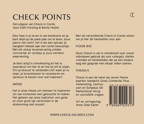 Check Points, Bente Heijtel, Edith Horsting | Kaarten | 9789083029313 ...