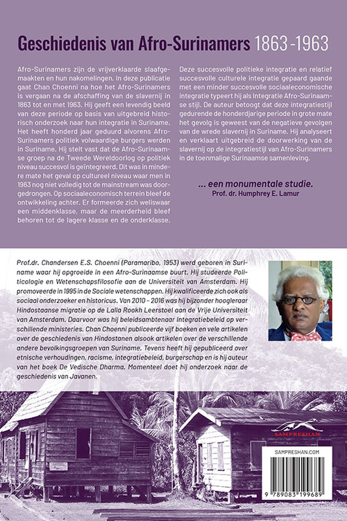 Geschiedenis van Afro-Surinamers 1863-1963, Chan E.S. Choenni | Boek | 9789083199689 | Bruna