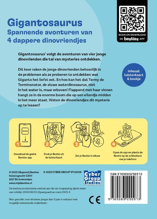 Gigantosaurus spannende avonturen van 4 dappere dinovriendjes, Besties ...