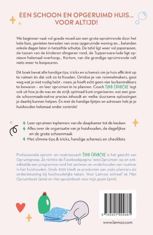 Grip op je huishouden, Tina Favache | Boek | 9789401494861 | Bruna