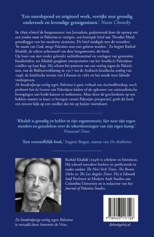 De honderdjarige oorlog tegen Palestina, Rashid Khalidi | Boek ... De honderdjarige oorlog tegen Palestina, Rashid Khalidi | Boek ...