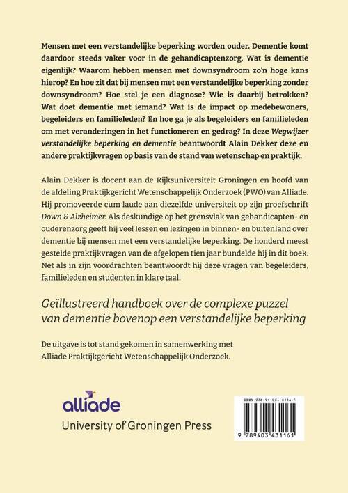 Wegwijzer verstandelijke beperking en dementie, Alain Dekker | Boek | 9789403431161 | Bruna