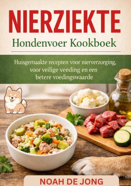 NIERZIEKTE Hondenvoer Kookboek, Noah de Jong | Boek | 9789403886169 | Bruna
