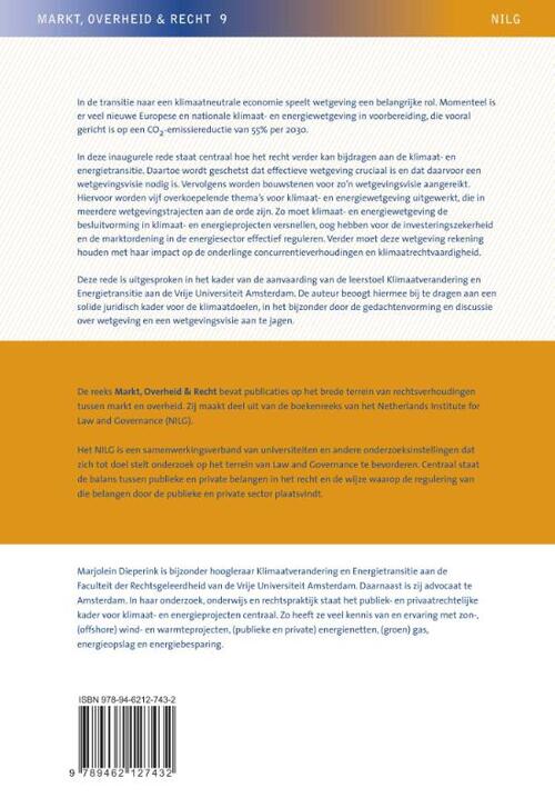 Zonder visie geen transitie, M.A.M. Dieperink | Boek | 9789462127432 ...