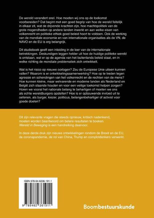 Wereld in beweging, Boom Bestuurskunde | Boek | 9789462361911 | Bruna