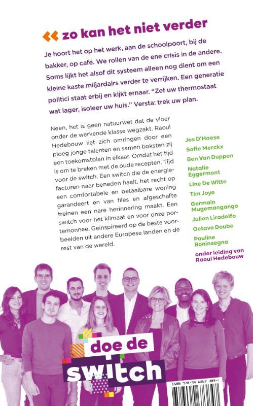 Doe de switch, Raoul Hedebouw | Boek | 9789462673847 | Bruna