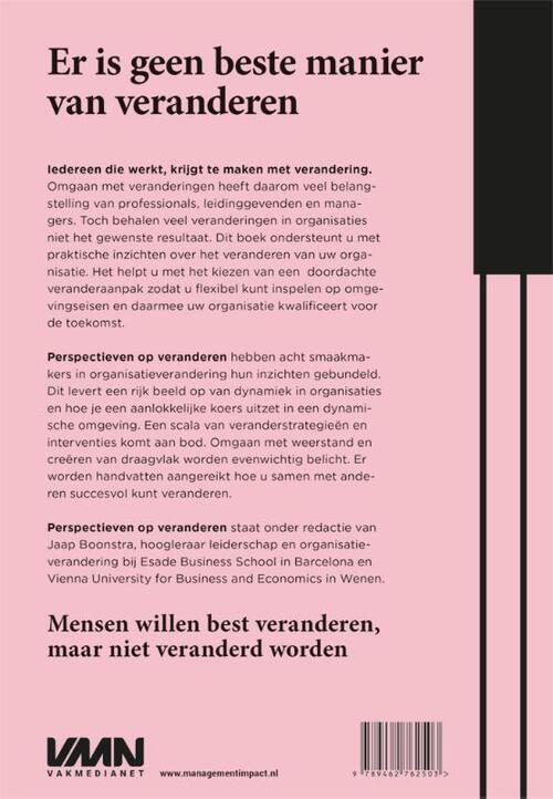 Perspectieven op veranderen, André Wierdsma, Rob van Es, Henk Volberda ...