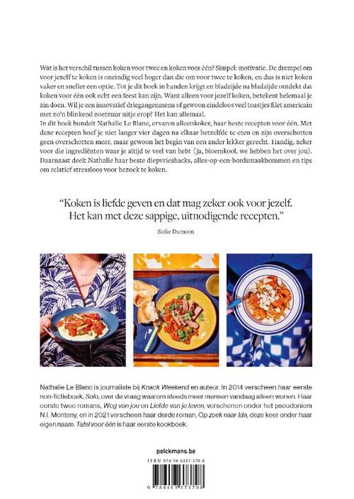 Tafel voor één, Nathalie Le Blanc | Boek | 9789463373708 | Bruna