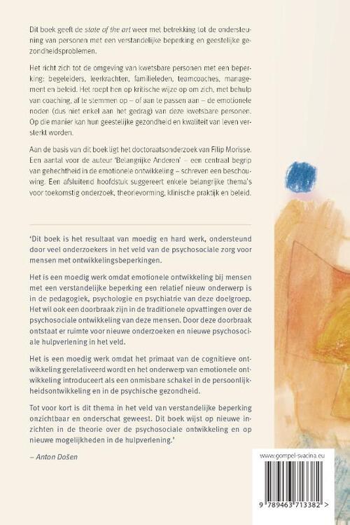 Emotionele ontwikkeling bij personen met een verstandelijke beperking en geestelijke ...