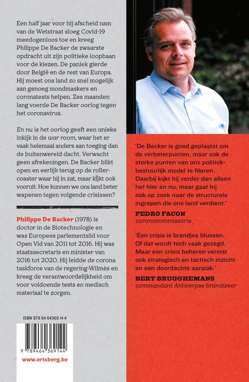 En nu is het oorlog, Philippe de Backer | eBook | 9789464369151 | Bruna