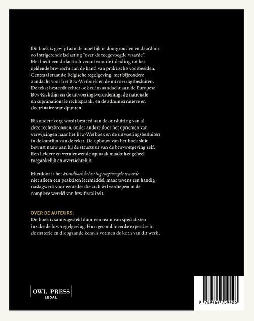 Handboek belasting toegevoegde waarde?, Danny Stas, Ivan Massin, Frank ...