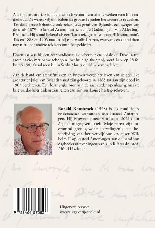 Jules graaf van Bylandt, Ronald Kousbroek | Boek | 9789464870824 | Bruna Jules graaf van Bylandt, Ronald Kousbroek | Boek | 9789464870824 | Bruna