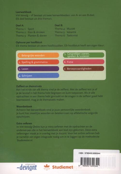 VIA Vervolg | Boek | 9789491699344 | Bruna