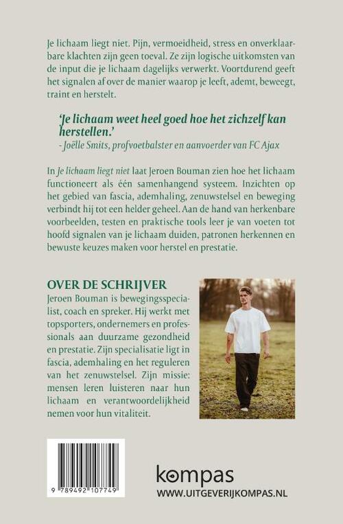 Je lichaam liegt niet, Uitgeverij Kompas B.V. | Boek | 9789492107749 ...