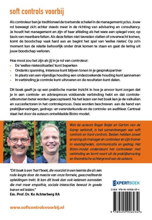 Soft controls voorbij, Roger Beijer, Gerton van de Kamp | Boek ...