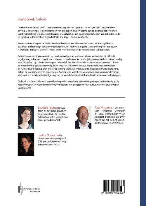 Handboek Geluid, Rick Huizinga, Judith Doorschot, Daniëlla Nijman ...