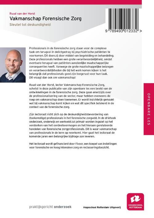 Vakmanschap Forensische Zorg, Ruud van der Horst | Boek | 9789493012332 ...
