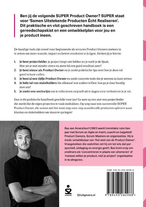 De Super Product Owner, Bas van Amersfoort | Boek | 9789493282988 | Bruna