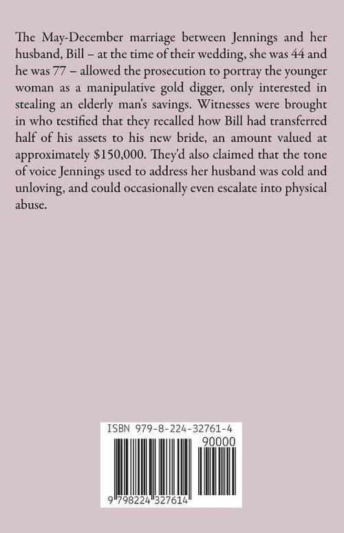 Husband Killer Patricia Wells Jennings An Anthology of True Crime ...