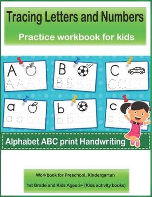 Tracing Letters and Numbers Alphabet ABC print Handwriting Practice ...