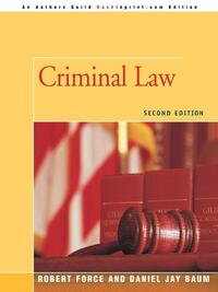 Criminal Law, Daniel J Baum | Boek | 9780595483969 | Bruna