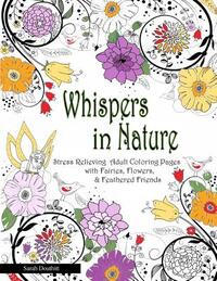 Whispers In Nature Adult Coloring Books: Stress Relieving Adult ...