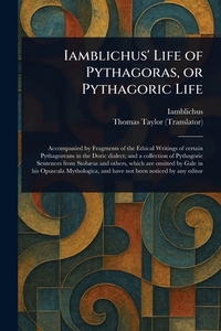 Iamblichus' Life of Pythagoras, or Pythagoric Life, Iamblichus | Boek ...