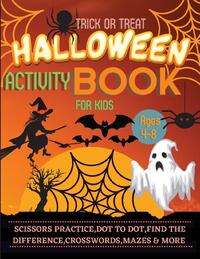 Halloween Activity Book for Kids Ages 4-8, Lora Dorny | Boek ...